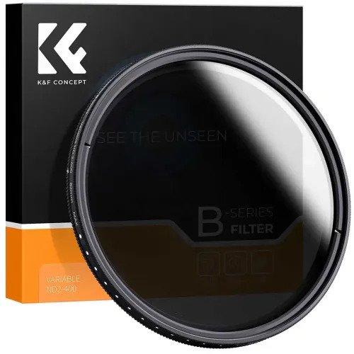 K&F Concept Variable Fader ND2-ND400 Filter